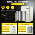 VEVOR NEMA Steel Enclosure 12脳8脳6,NEMA 4X Steel Electrical Box,IP66 ...