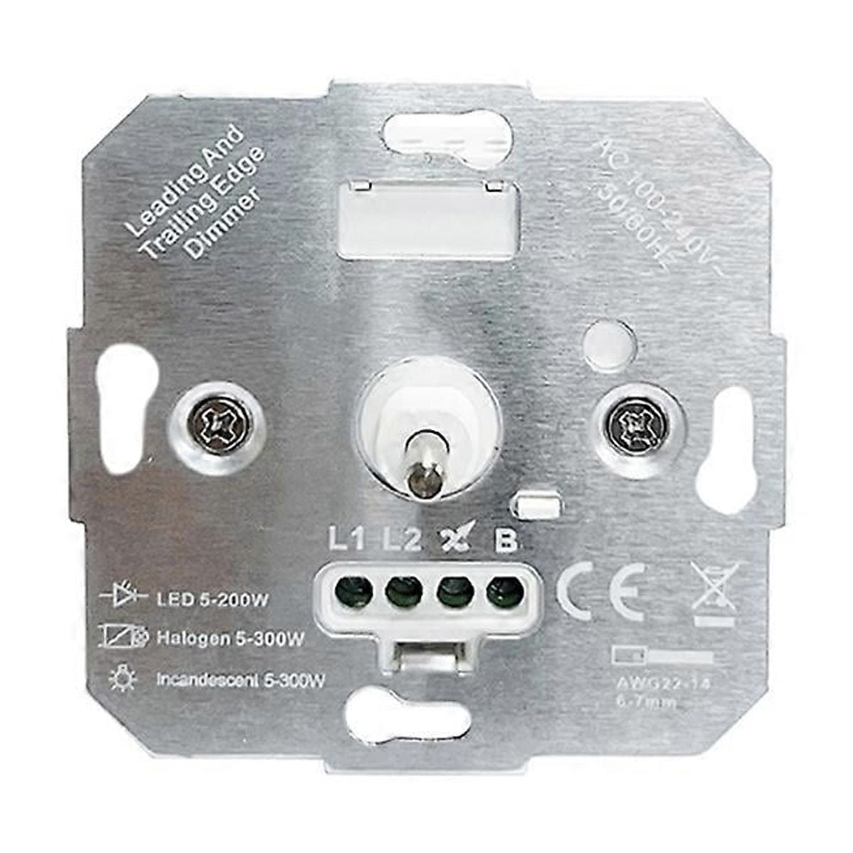 300W Smart Dimmable Wall Switch Wireless Switch for Living Room Ceiling ...