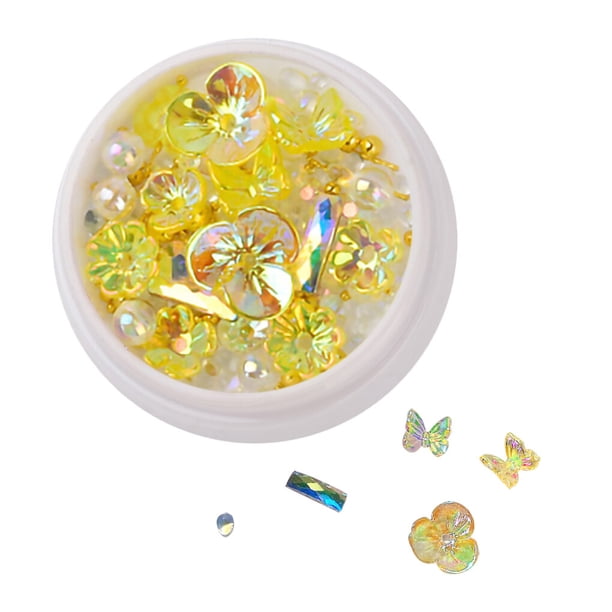 maskred 1/2/3/5 Art Crystal Flower Shining Rhinestone Pearl Sequin ...