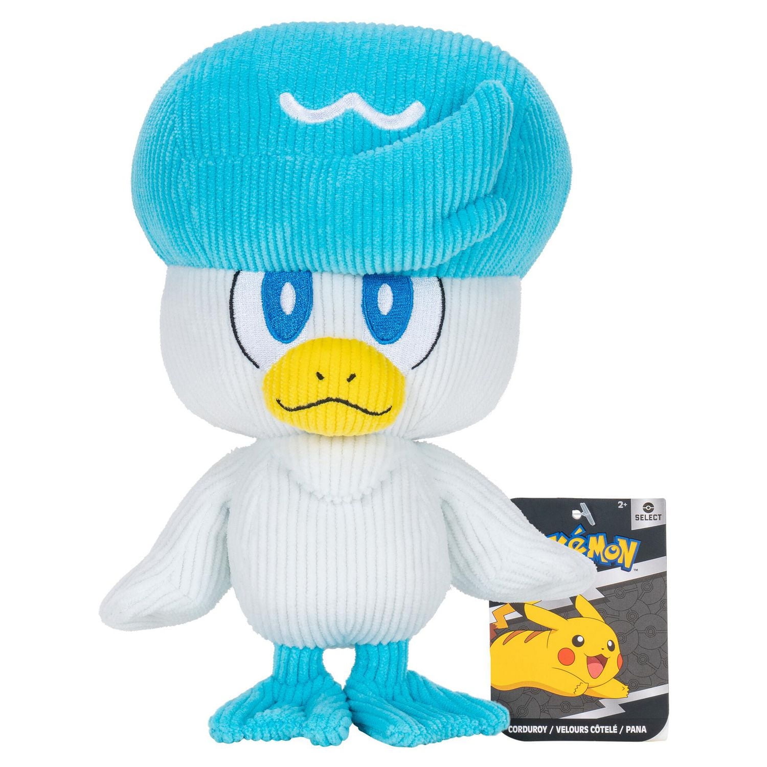 Click here for Pokémon Select 8 Plush - Corduroy Quaxly prices