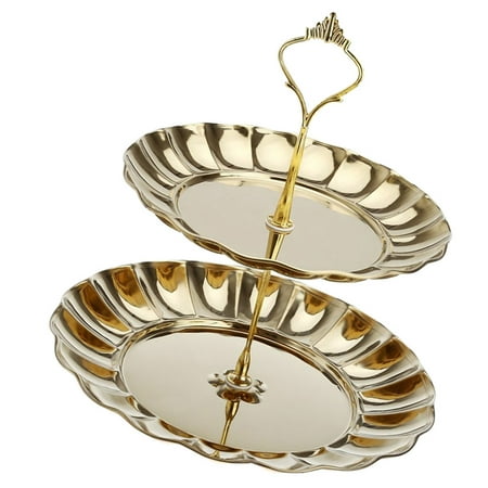 2/3 Tier Pastry Pie Wedding Cake Cupcake Platform Stand Fruit Snacks 2 ...