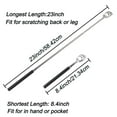 Wovte Bear Claw Telescopic Back Scratcher - Black, Extendable ...