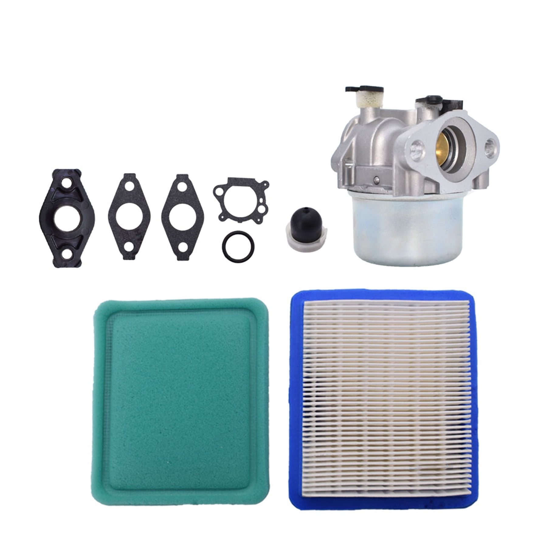 799866 Carburetor with Air Filter Primer Bulb Replacement for Briggs ...