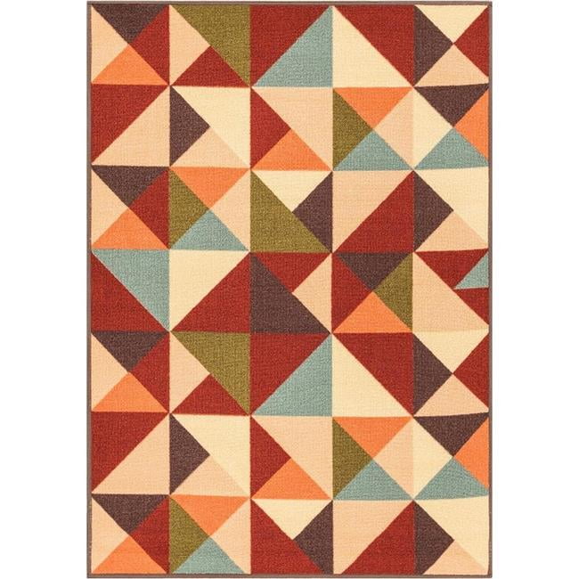 Well Woven Kings Court Vector Geometric Red Area Rug - Walmart.com