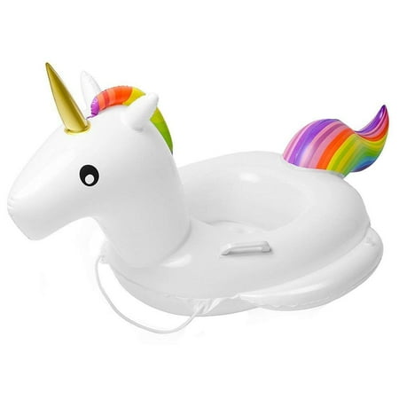 Baby Pool Float Unicorn Toddlers Floaties Infant Inflatable Swimming ...