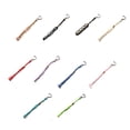 Braided Waxed Cord Keychain Vintage Net Pendant For Bags Belts ...