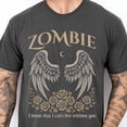 CLOTEX Zombie Shirt, Vintage Gothic Tee, Comfort Colors Unisex Garment ...