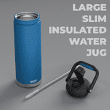 Asobu Canyon Water Jug Slim Large Stainless Steel Insulated for Hot or ...