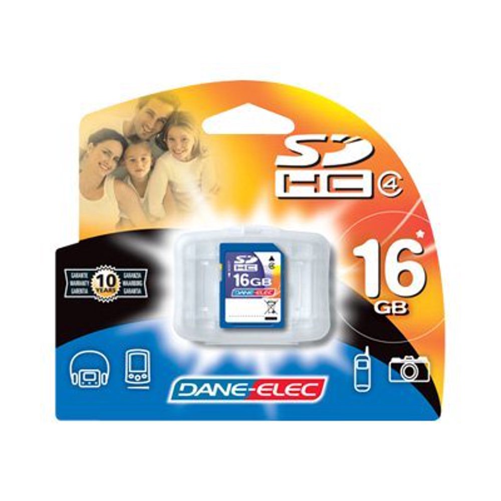 Dane-Elec 16GB SDHC Memory Card - Walmart.com - Walmart.com