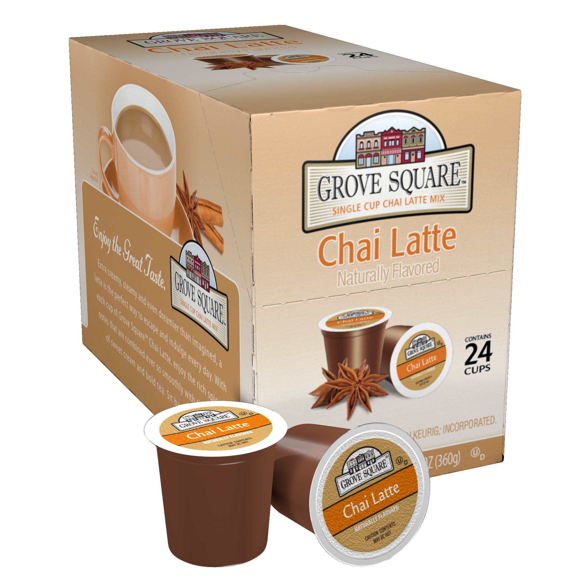 Click here for Grove Square Tea  Chai Latte  24 Single Serve Cups prices