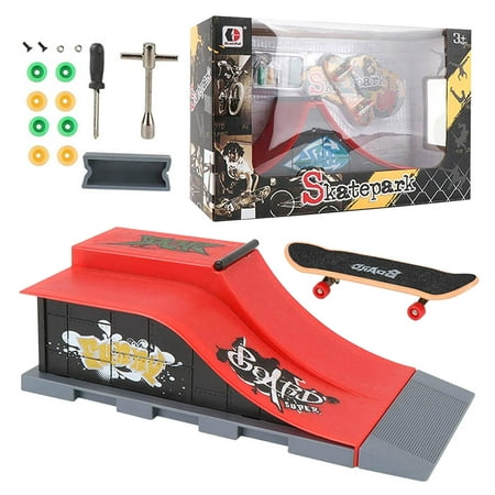 Hi.FANCY Fingerboard Set Mini Skateboard Park mini skateboard park set ...