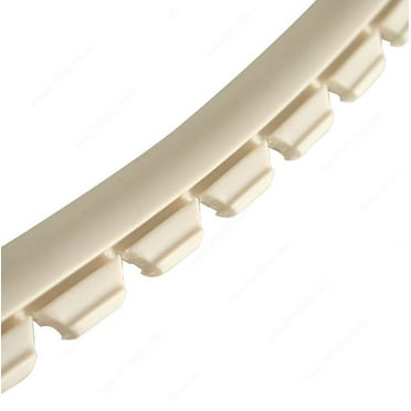 Hinged Screen Door Grill Protector, 34-1/2 in, White Molded Plastic ...