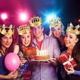 Gold Paper Crowns, Diy Birthday King Crowns Craft to Decorate, Paper ...