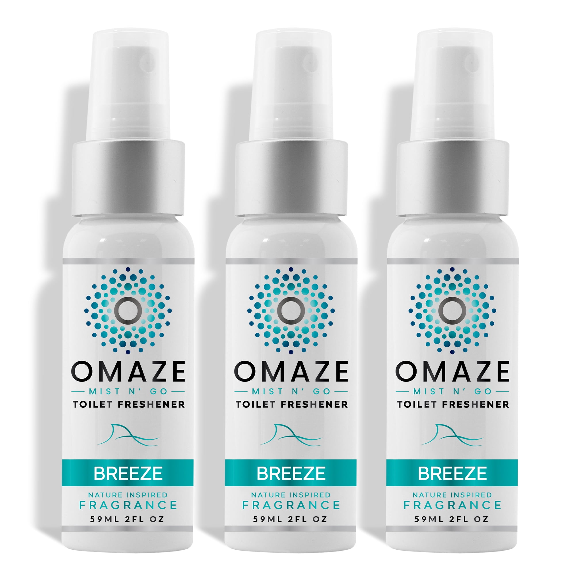 MIST N' GO By OMAZE Refresh Toilet Spray | Bathroom Spray Odor ...