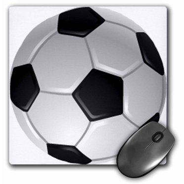 3dRose Soccer Balls Ball, Mouse Pad, 8 by 8 inches - Walmart.com