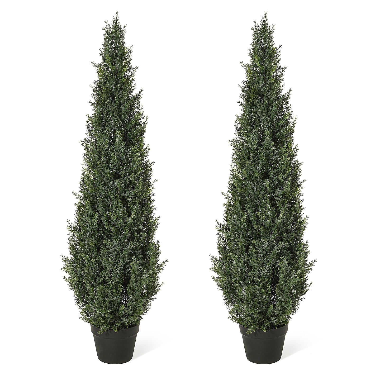 Click here for Akdsteel Set Of 2 Artificial Cedar Trees  3/4/5ft... prices