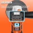 Rechargeable Cordless Angle Grinder Polisher with Lithium Battery, Fast ...