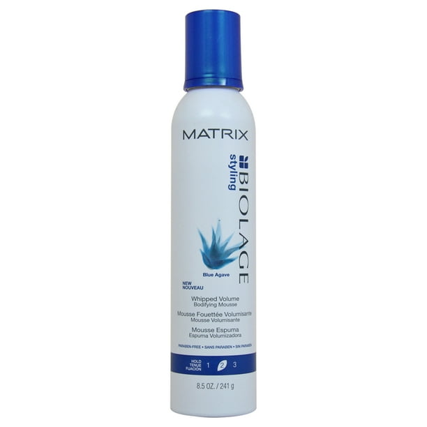 Biolage Styling Blue Agave Whipped Volume Bodifying Mousse by Matrix ...