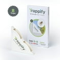 Trappify Sticky Indoor Window Fly Traps: Gnat and Insect Killer for ...
