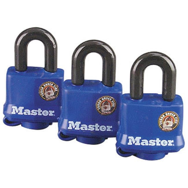 Master Lock 3 Pack Weatherproof Padlock - Walmart.com