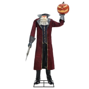 Animated Butler, Creepy & Funny Halloween Décor, 5'6" Tall, 1 Piece ...