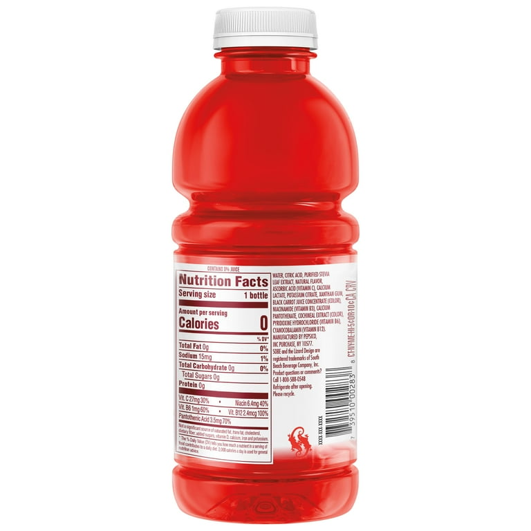 SoBe Lifewater Yumberry Pomegranate 20 Oz Plastic Bottles, 02/27/2024