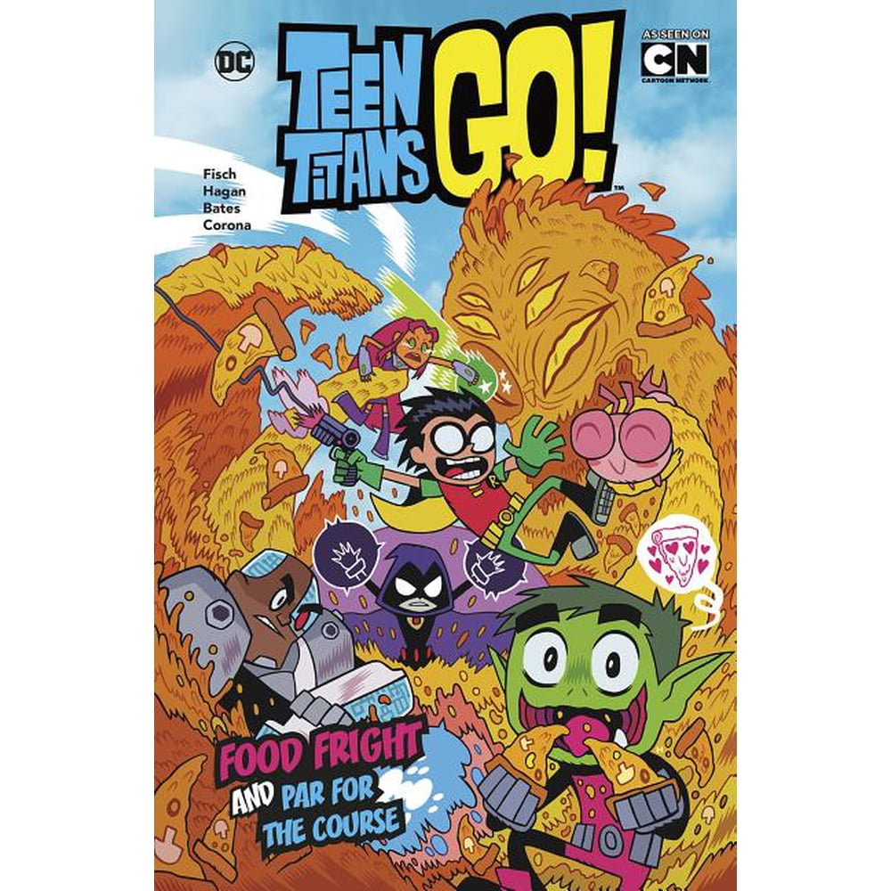 DC Teen Titans Go!: Food Fright and Par for the Course (Hardcover ...