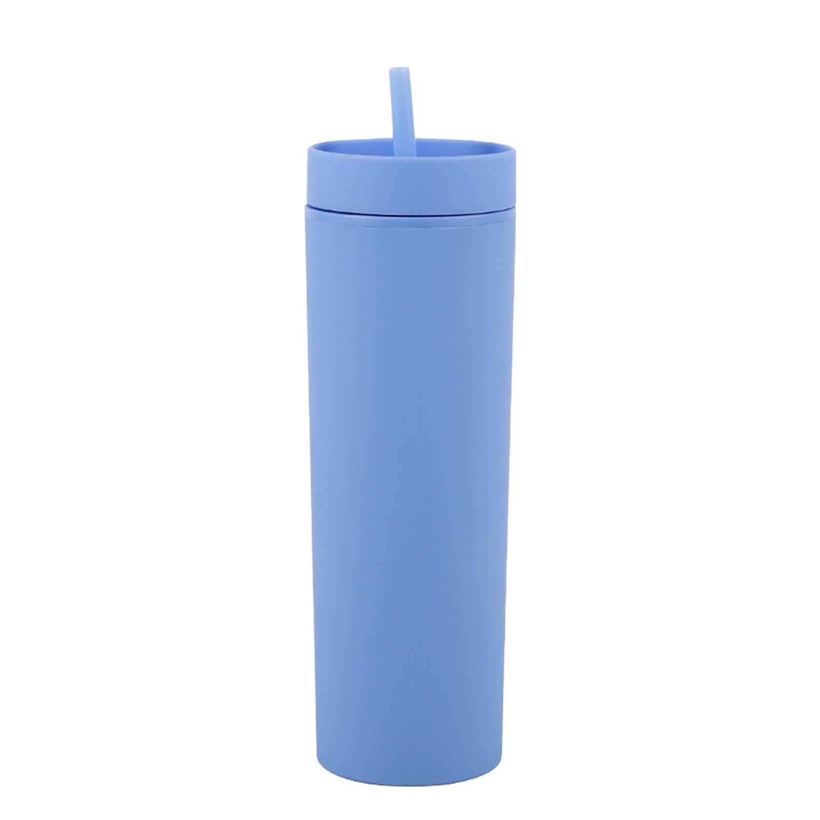 Vaso Con Tapa Y Pajita A Juego Vaso De Plástico De 16 Oz Vaso De ...