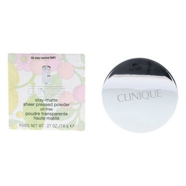 Clinique Stay-matte Sheer Pressed Powder, Invisible Matte, 0.27 Ounce ...