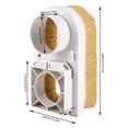 25.8*14cm 80MM Lightweight Spindle Dust Shoe Boot Collector for CNC ...