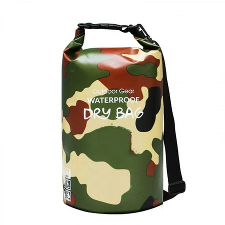 Camouflage Green 25l Capacity Mountaineering Outdoor Waterproof Bucket ...