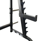 Body Solid GPR370 Multi Press Rack, Heavy-Duty, 14-Position, 4 Olympic Posts - Walmart.com
