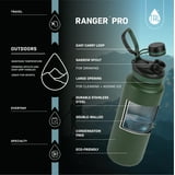 TAL Stainless Steel Ranger Water Bottle 40 fl oz, Gray - Walmart.com