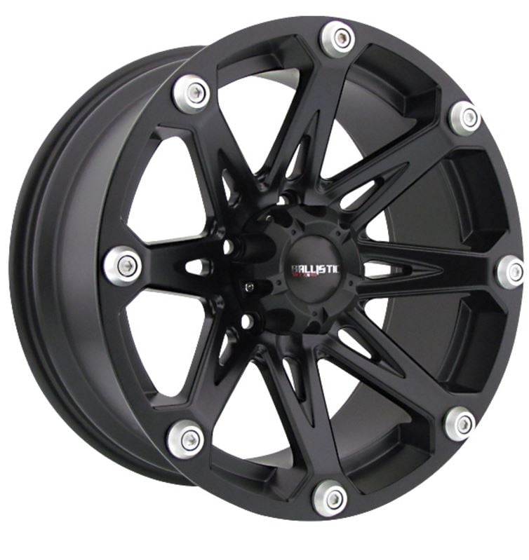 20" Black 814 Jester Wheel by Ballistic Wheels 814290655-12FB - Walmart.com