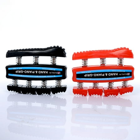 2pcs Hand Exerciser Finger Strengthener Hand Piano Grip Spring-Loaded ...