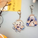 ZILEFSILK 2PCS Cute Anime Game Genshin Impact Acrylic Figure Paimon ...