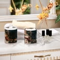 4PCS Clear Storage Jars Cotton Swabs Cans Translucent Plasticental ...