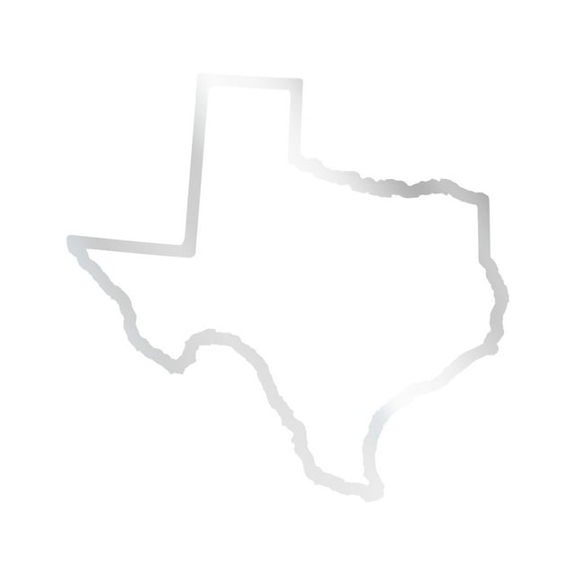 Texas Outline Sticker Decal Die Cut - Self Adhesive Vinyl ...