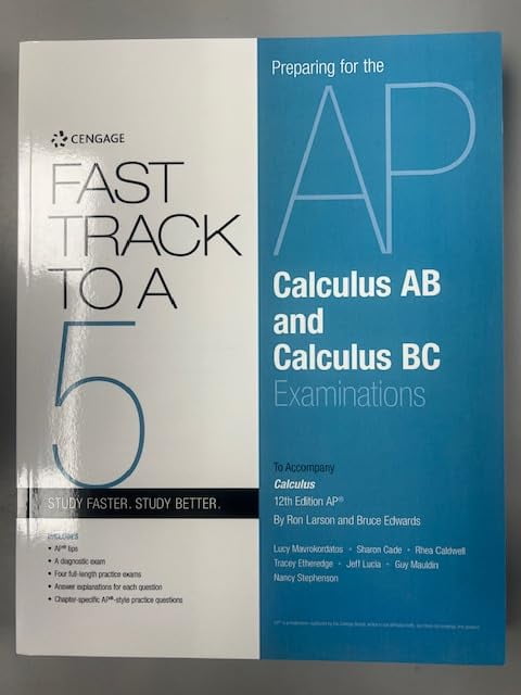 Pre-Owned Fast Track to a 5 Test Prep for Calculus (AP Edition ...