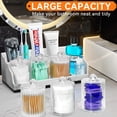 3pcs Qtip Holder Dispenser, Bathroom Countertop Electric Toothbrush ...