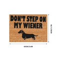 Grey And White Rug,Don'T Step On My Sausages Dog Mats Home Decor ... Grey And White Rug,Don'T Step On My Sausages Dog Mats Home Decor ...