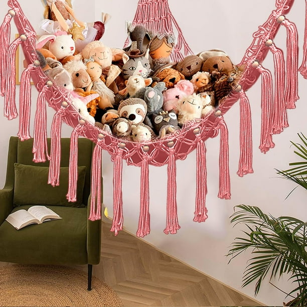 Snorda Stuffed Net For Plushie Toys Easy To Hang W/Included Anchors ...