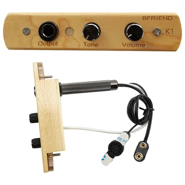Cajon Box Drum Preamp/Pickup Recogida Electrónica Pastilla Instrumento ...