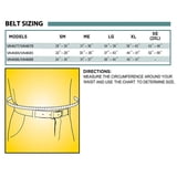 Valeo VRL6 6-Inch Padded Leather Lifting Belt For Men And Women With ...