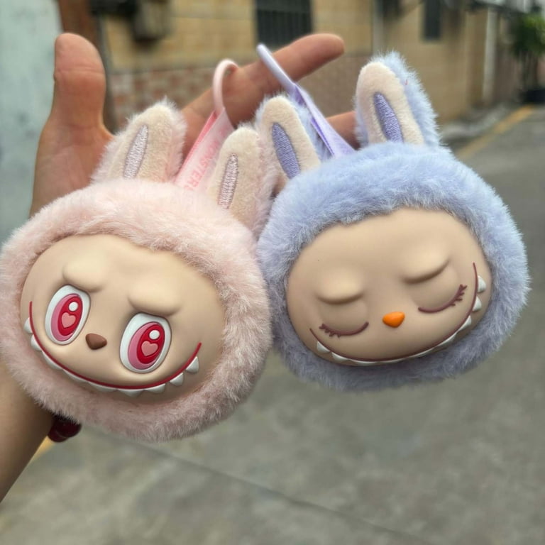 POP MART Labubu Plush Little Head Guaraboo Doll Pendant POP MART Labubu Plush Little Head Guaraboo Doll Pendant