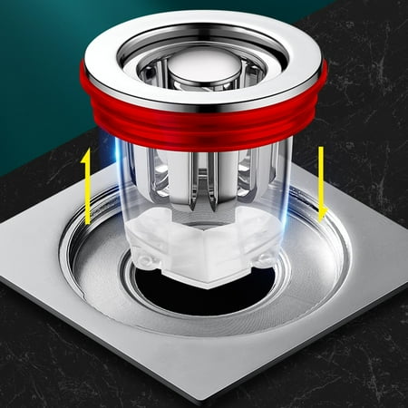 Floor Drain Reusable Draining Tool High Speed Drainage Backflow ...