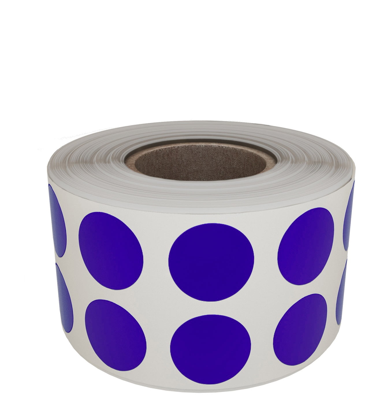 Royal Green Round Sticker Dots on a Roll 1/2 inch ( 0.50" )Color-Coding ...