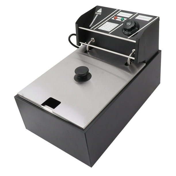 Friteuse Électrique Simple avec 6L pour Brochettes Friteuses de Table ...