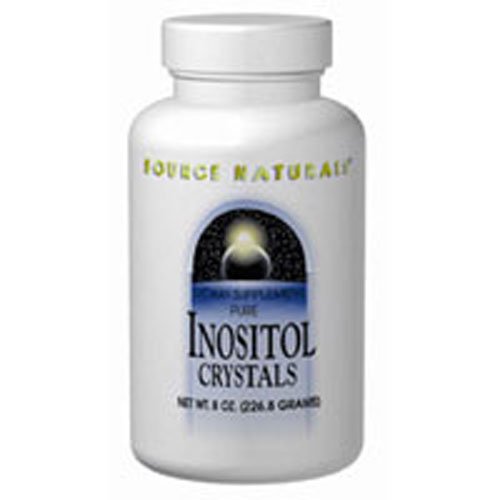 Cristales de inositol Supplement Source Naturals, 60 ml (paquete de 4 ...