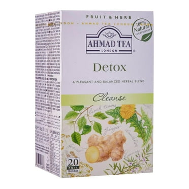 Ahmad Tea Detox Cleanse Tea Fruit and Herb 20 bag - Walmart.com